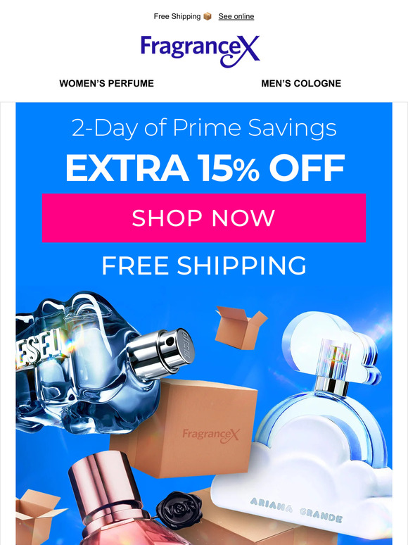 Perfume: 2-Days of Prime Savings Starts Now | Milled