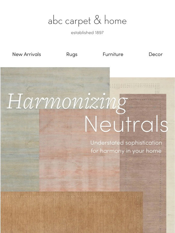ABC Carpet & Home: Trending Now: Neutral Rugs | Milled