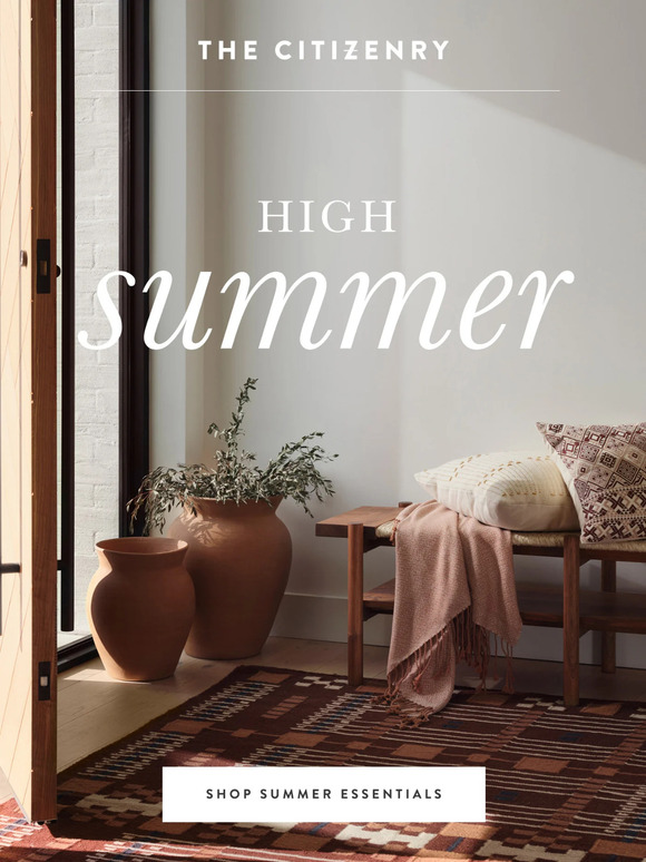 The Citizenry Email Newsletters: Shop Sales, Discounts, and Coupon Codes