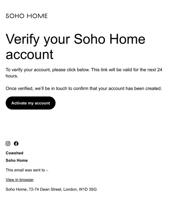 Soho Home Ltd: Verify your Soho Home account | Milled