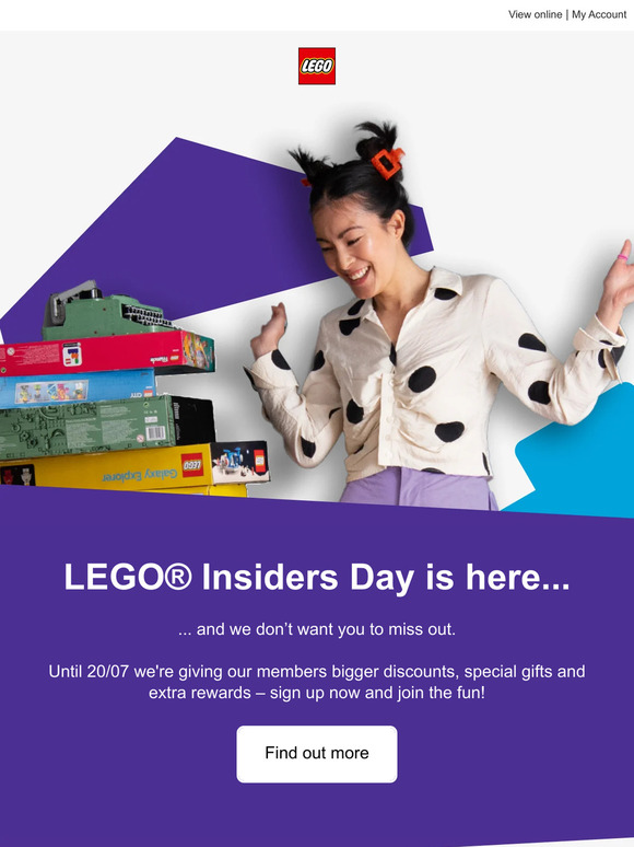 LEGO: , LEGO® Fan, LEGO® Insiders Day is here | Milled