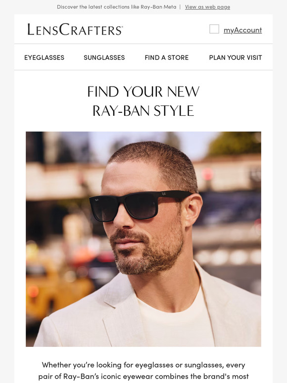 LensCrafters: Ray-Ban looks that never go out of style | Milled