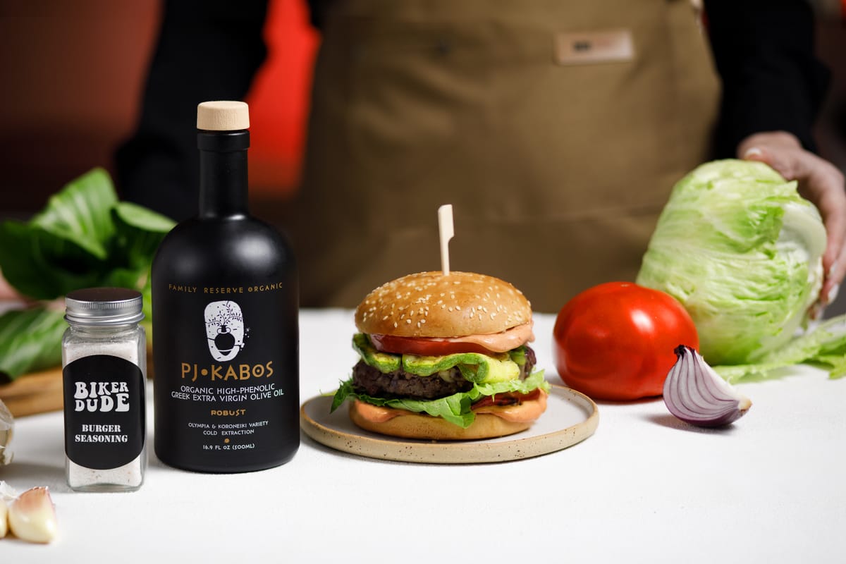 OliveOil: How We Got the Modern Hamburger / Visual Recipe: Olive Oil ...
