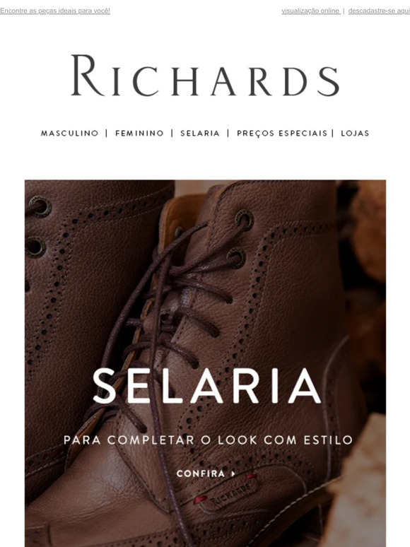 Richards: SELARIA | Para completar o look com estilo | Milled