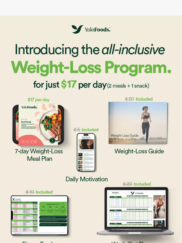YoloFoods: Introducing our all-inclusive Precision Nutrition Weight ...