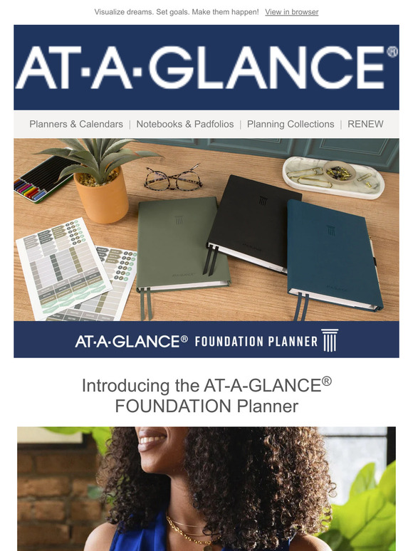 AT-A-GLANCE: New 3-step planning solution from AT-A-GLANCE! | Milled