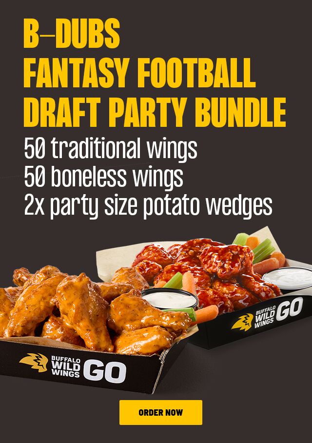 Buffalo Wild Wings: Your draft party destination 🏈🏆 | Milled