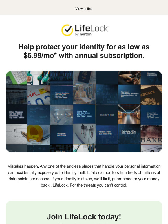 LifeLock: Identity theft isn’t your fault. But it can be your problem ...