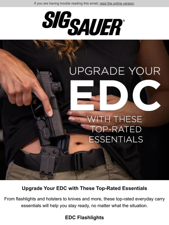 SIG SAUER: Upgrade Your EDC: Top-Rated Essentials ️‍🔥 | Milled