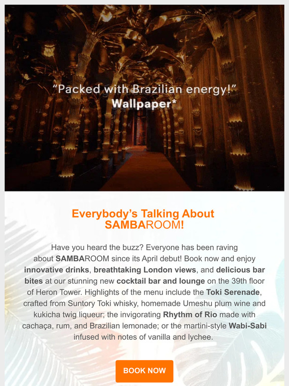 SUSHISAMBA: What Makes SAMBA ROOM a Must-Visit Spot This Summer? | Milled