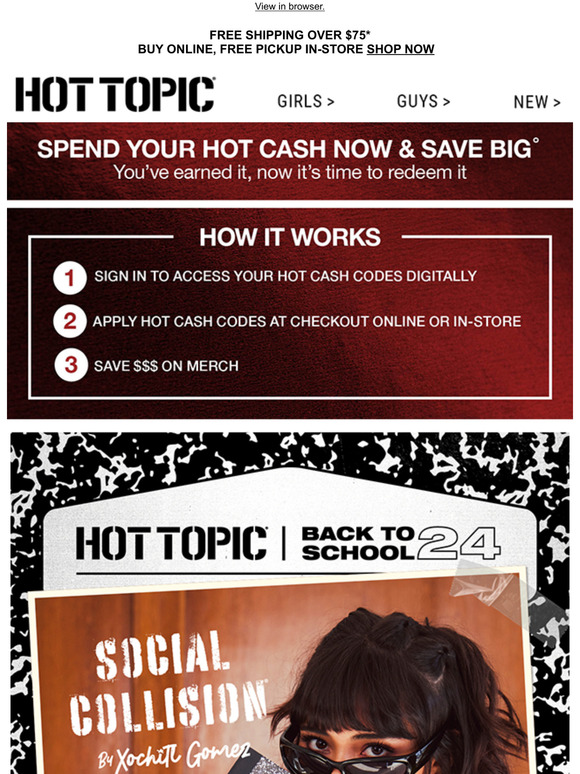 Hot Topic: These Back-to-School styles belong in your closet | Milled