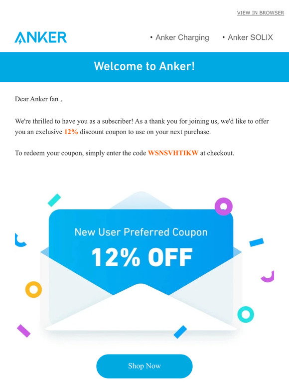 Anker: 🎉 Claim Your Anker Live Prize Now! | Milled