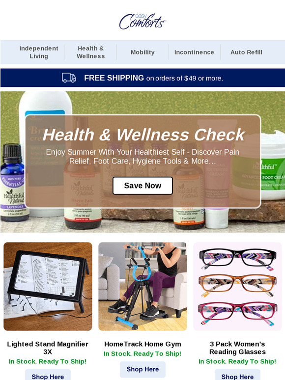 Easy Comforts: Your Wellness Journey Starts Here... | Milled