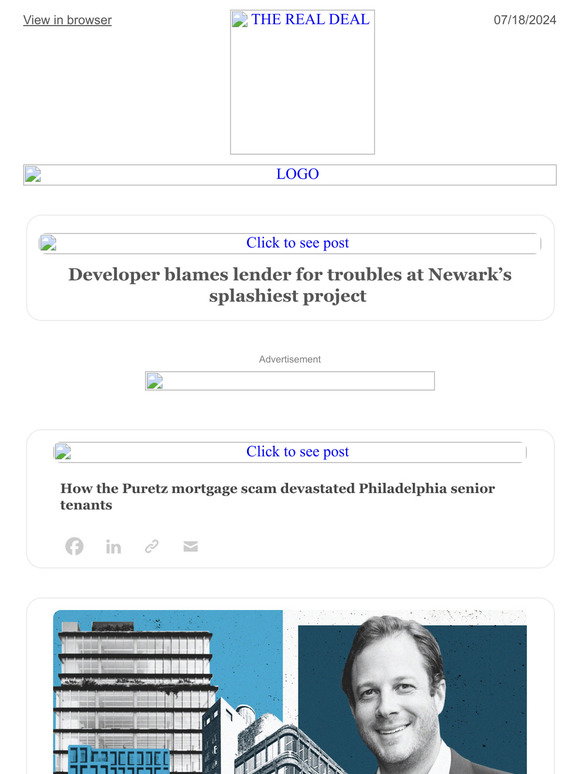 The Real Deal: Newark’s Halo towers face funding troubles; Puretz ...