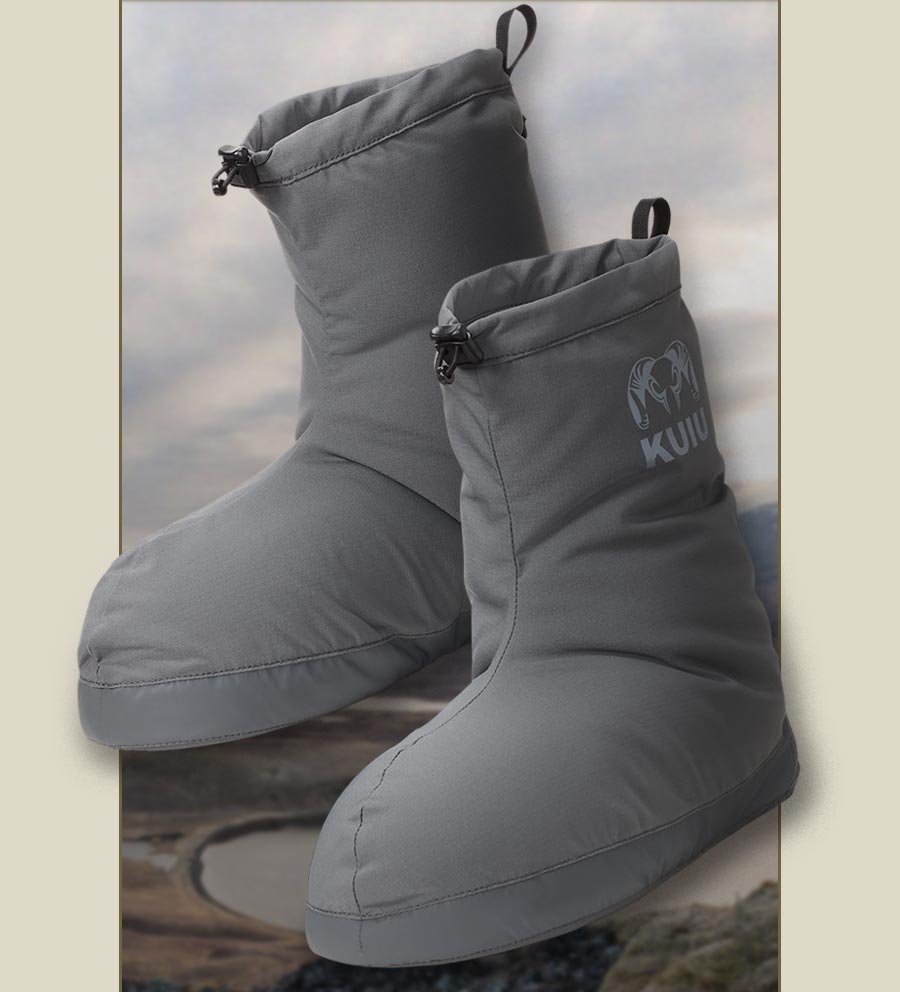 KUIU: Introducing the New Super Down Burner Bootie | Milled