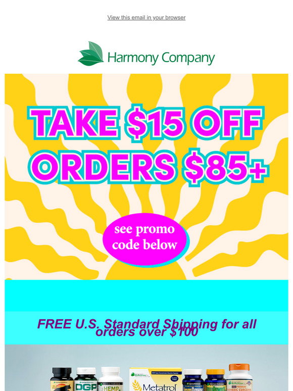 The Harmony Company: Your Summer Health Solutions from Harmony Company ...
