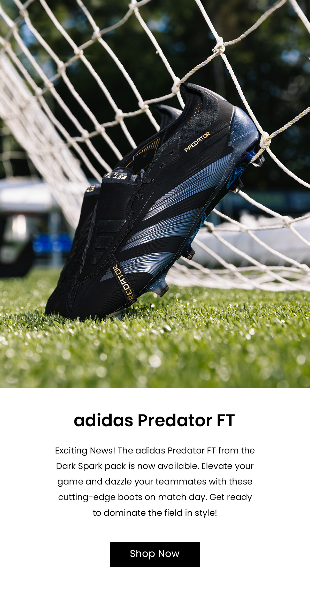 Lovell Soccer: Now available: adidas Predator FT from the Dark Spark ...