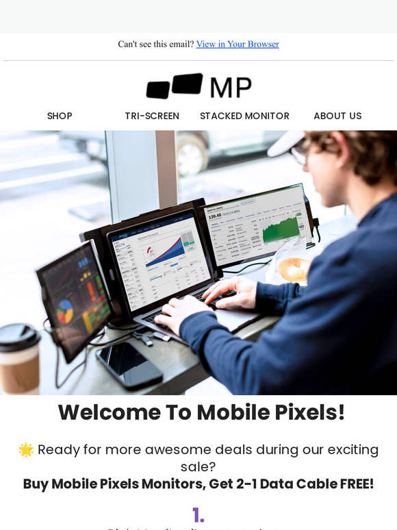 Mobile Pixels: 🥳 Thanks for signing up - Mobile Pixels! | Milled