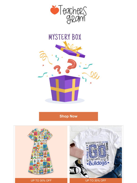 Teachersgram: Unlock the Mystery Gift Box Today! | Milled
