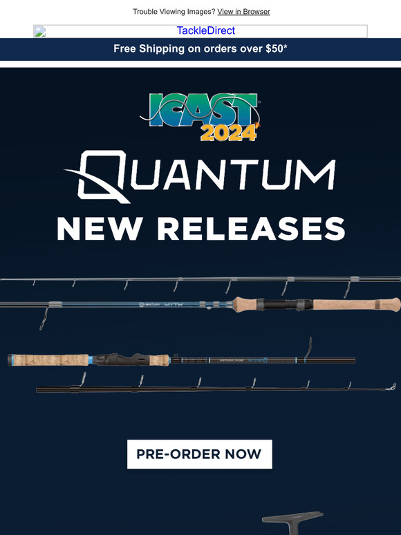 Tackle Direct: ICAST 2024 New Quantum Gear | Milled