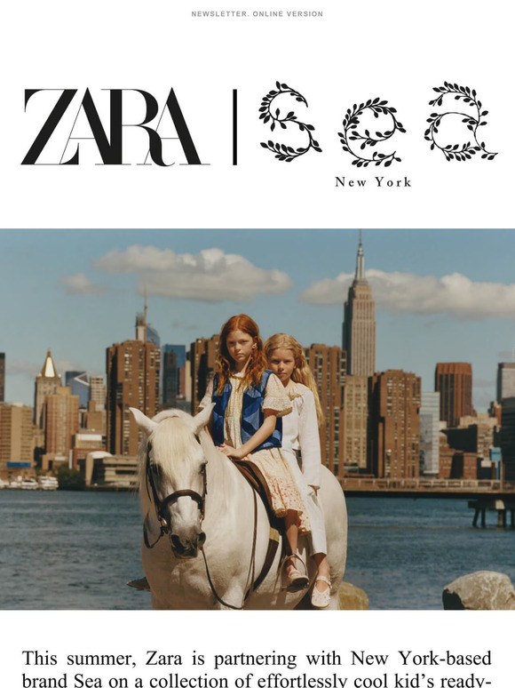 Zara: SEA NY X ZARA. Capsule collection for kids | Milled
