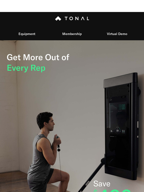 Tonal: Today’s Your Last Chance: $400 Off Tonal! | Milled