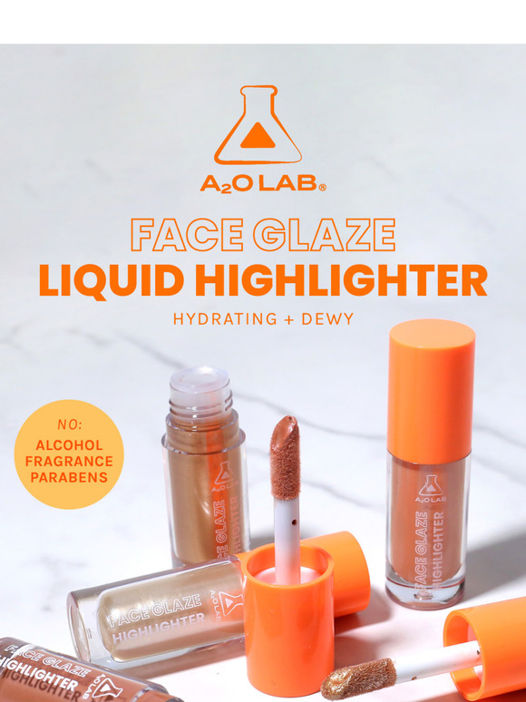 Miss A: new A2O Lab 📀 Face Glaze 🔆 BODY GLOW | Milled