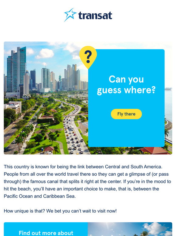 Air Transat: Guess the small (but mighty!) country 🕵️ | Milled