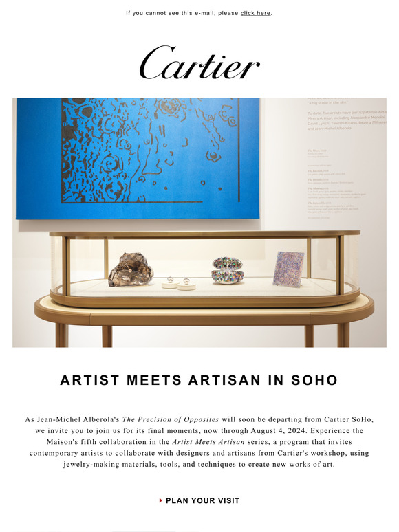 Cartier: The final week of Artist Meets Artisan | Milled