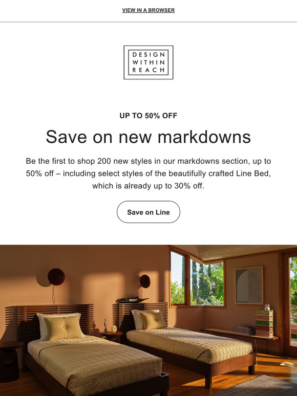 Design Within Reach Email Newsletters: Shop Sales, Discounts, and ...