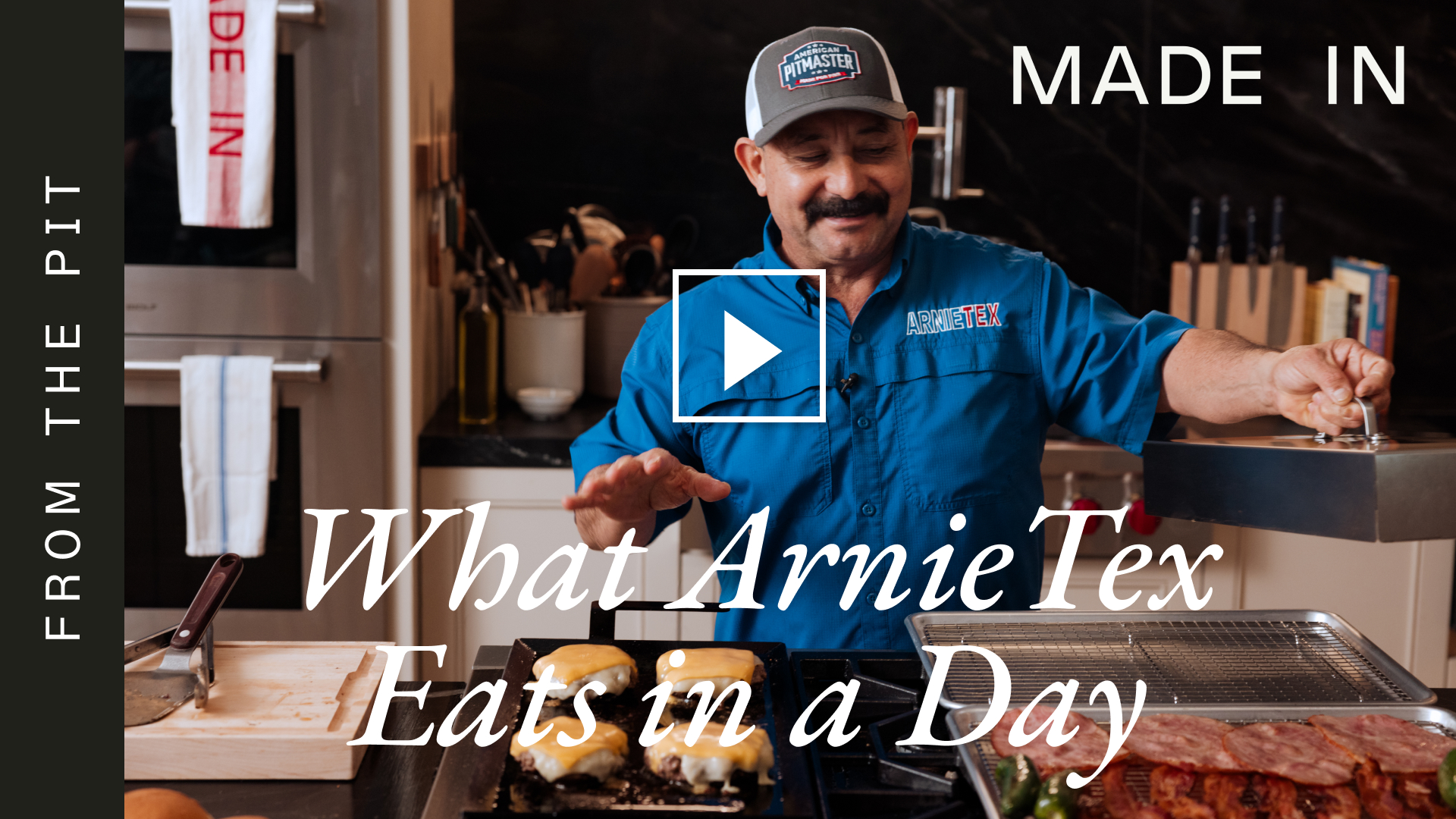 Made In: What BBQ legend ArnieTex eats in a day | Milled