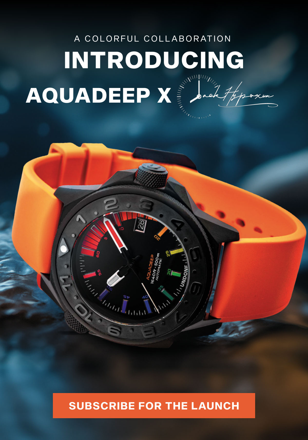 UNDONE Watches: Introducing Aquadeep x Jack Hypoxia | Milled