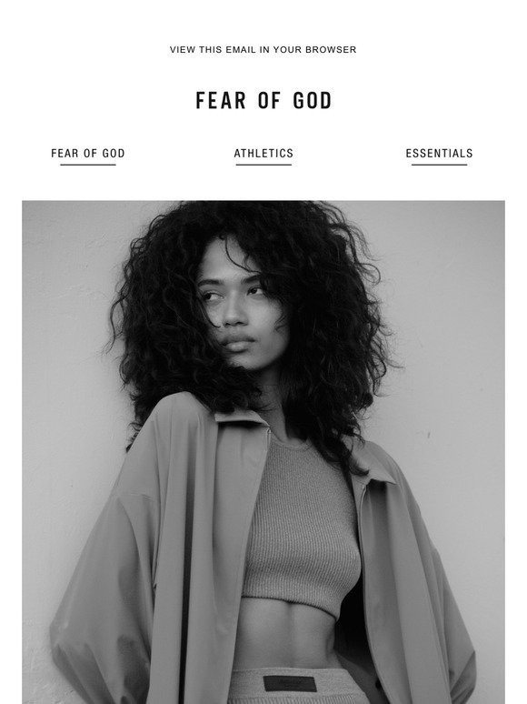 Fear of God: Shop ESSENTIALS Summer 2024 Core Women's Collection | Milled