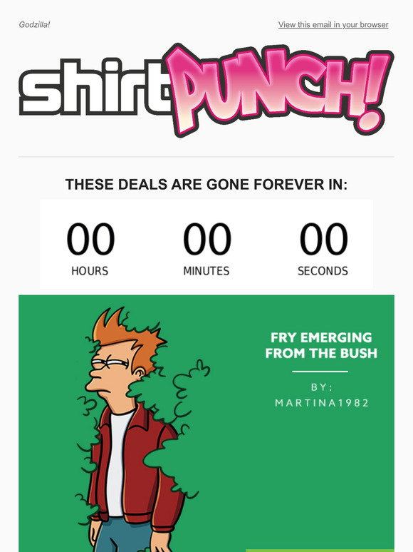 ShirtPunch: Suspicious Fry meme | Milled