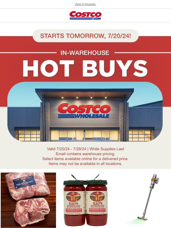 Costco: Preview Tomorrow's Savings, Today! | Milled
