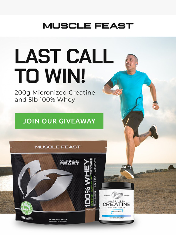 Muscle Feast, LLC: Ready, Set, Win! | Milled