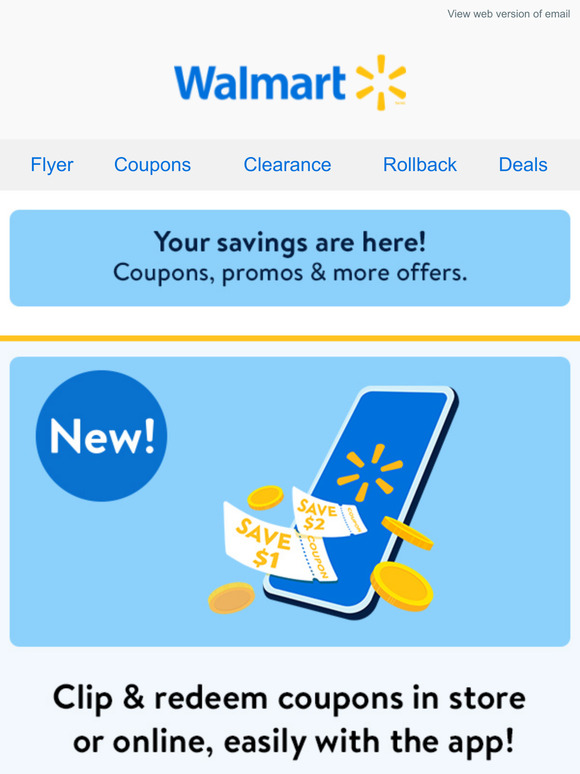 Walmart: Coupons, promos & more savings 🎫 | Milled