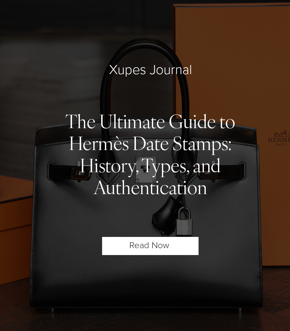 Xupes: Hermès Date Stamps: History, Types, and How to Authenticate Them | Milled