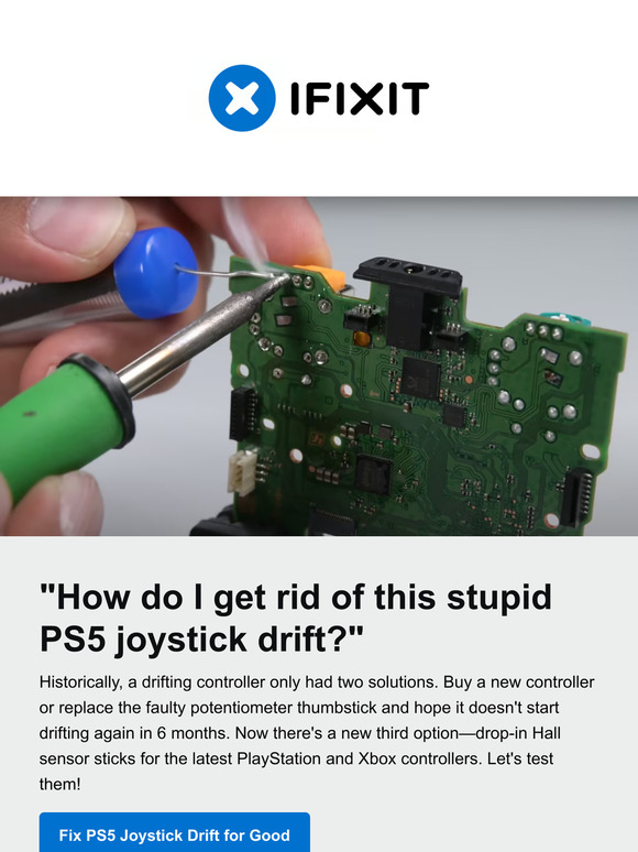 iFixit: There's a permanent fix for PS5 joystick drift | Milled