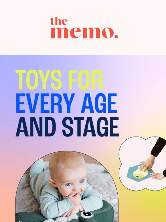The Memo: Toys for Every Age and Stage | Milled