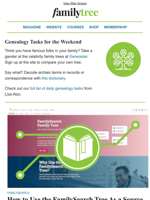Family Tree Magazine: FamilySearch Tips from the Pros | Milled