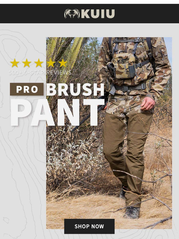 KUIU: PRO Brush Pant: Built for Extreme Terrain and Thorny Situations ...