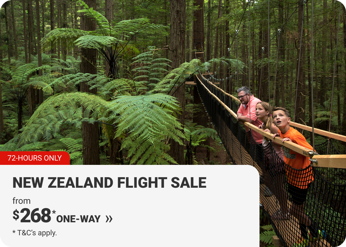 Webjet: New Zealand flight sale on now! 72 HOURS ONLY | Milled