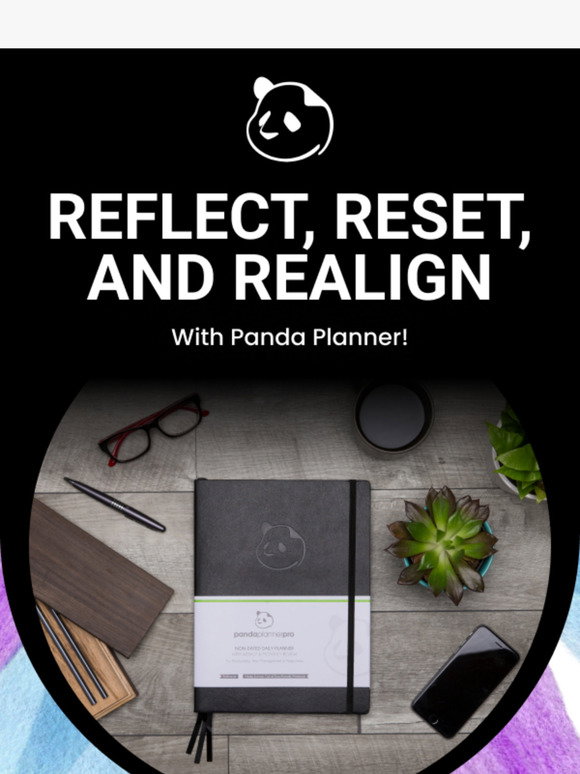 Panda Planner: 💭Ready to Reflect Your Mid Year Goals? 📖 | Milled