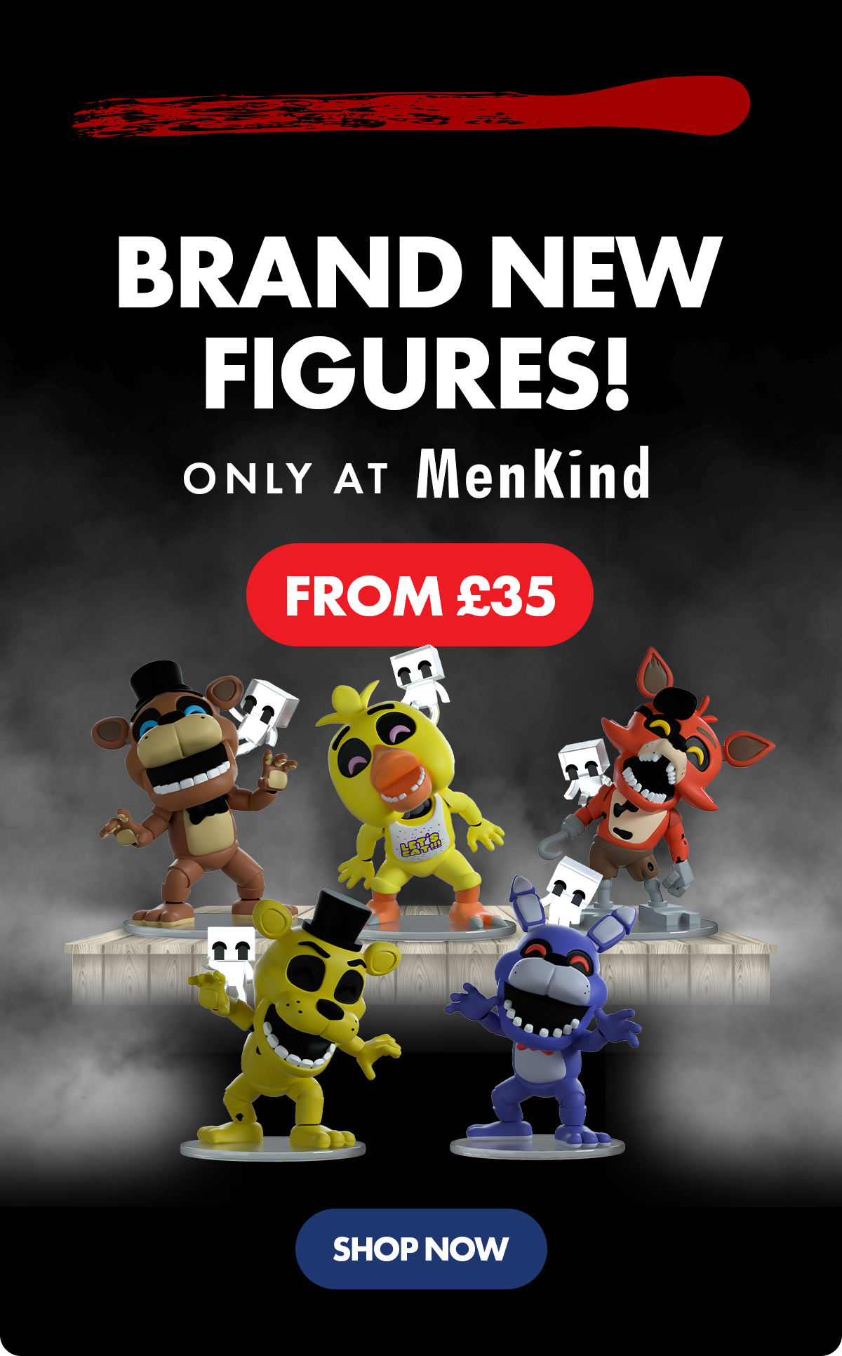 Menkind: Trending: Five Nights At Freddy's x Youtooz 🧸🐰 | Milled