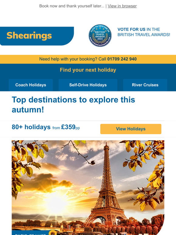 Shearings: 6 places to uncover in one of the most beautiful seasons ...