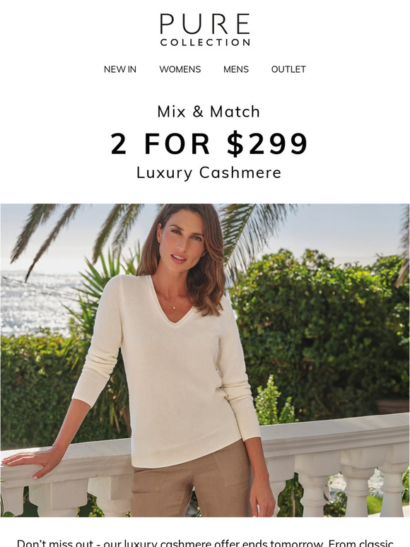 Pure Collection Email Newsletters: Shop Sales, Discounts, and Coupon Codes