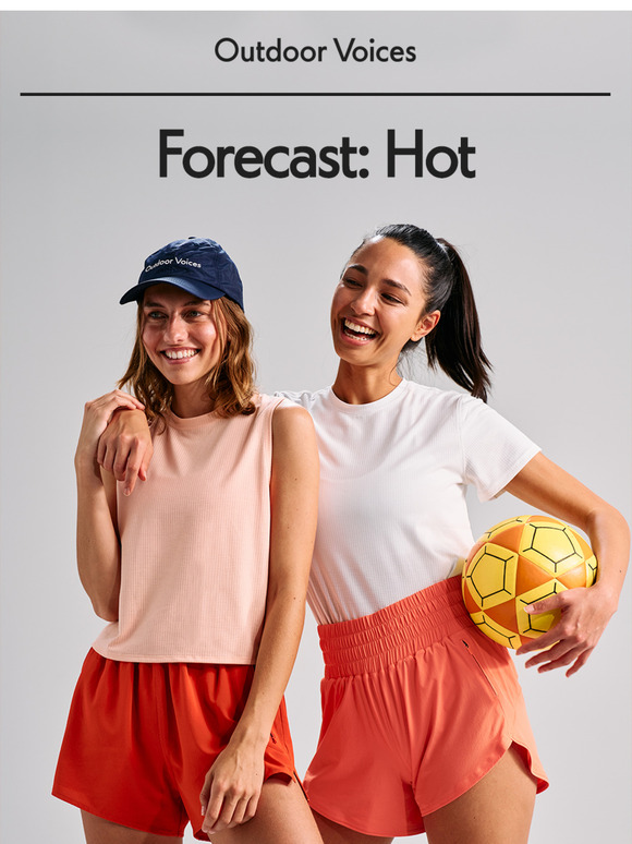 Outdoor Voices Email Newsletters: Shop Sales, Discounts, and Coupon Codes