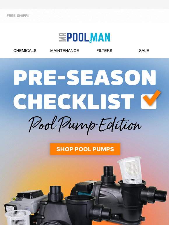 Mr Pool Man: Lubed & Loaded: A Preseason Checklist 🫡 | Milled