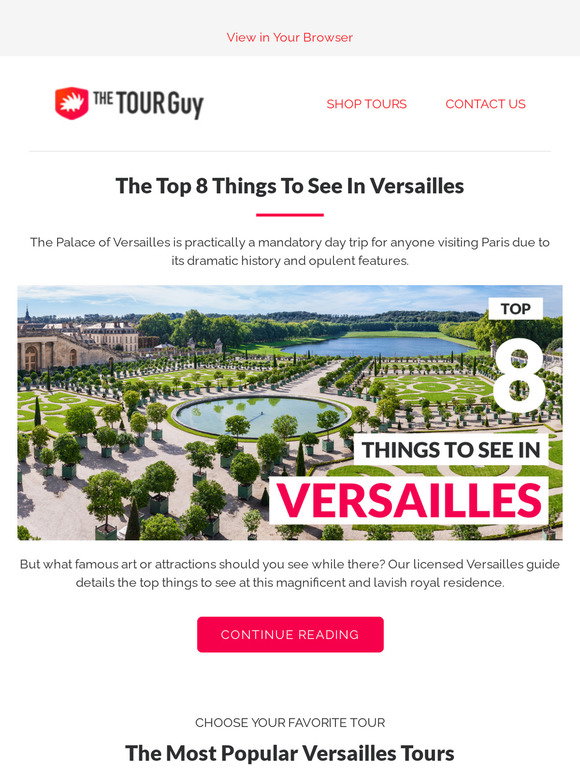 The Tour Guy: The Top 8 Things To See In Versailles | Milled